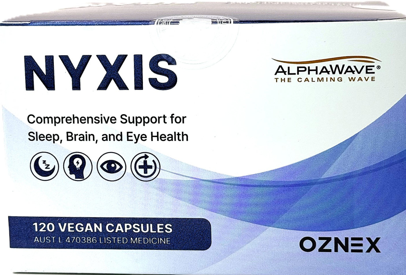 NYXIS – Sleep, Brain, Eye Health Solution 120 Vegan Capsules – Pure Australia